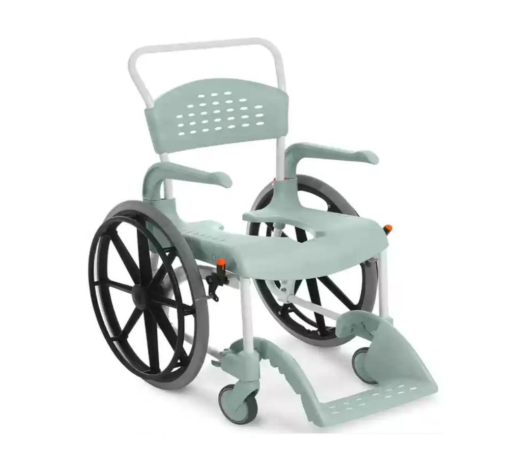 ETAC | CLEAN 24'' Banyo-Tuvalet Sandalyesi | Akülü Tekerlekli Sandalye | Tekerlekli Sandalye